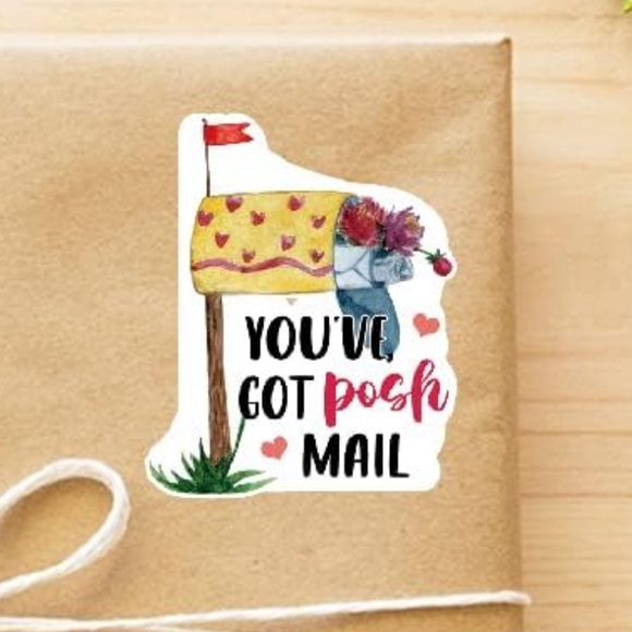 Office | Last Set 5 Youve Got Posh Mail Stickers | Poshmark